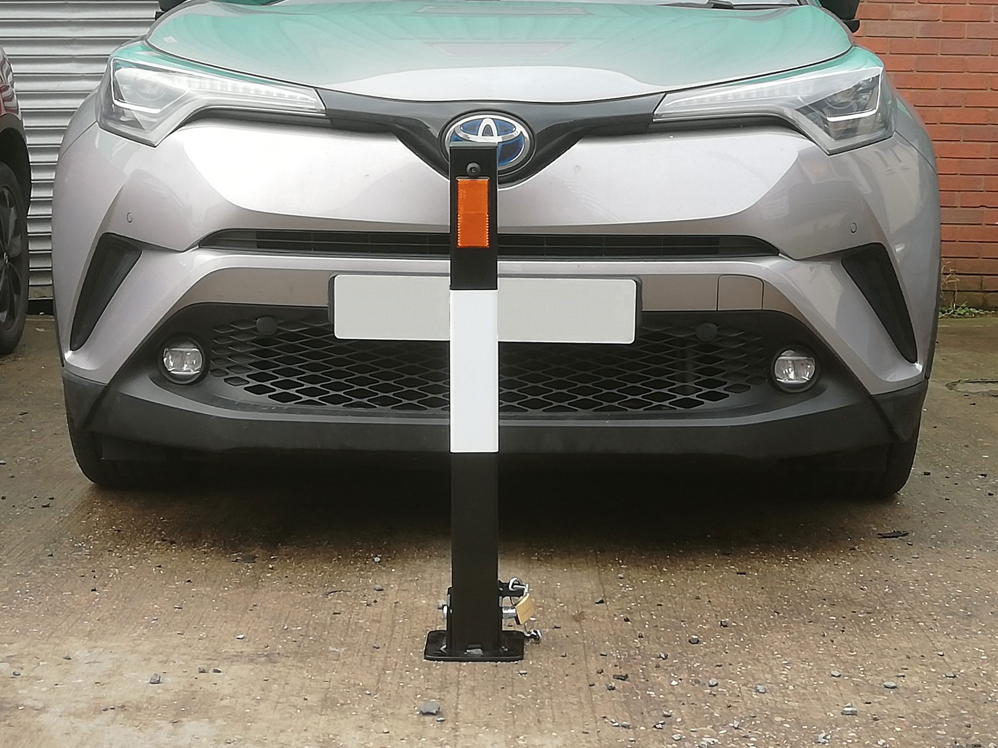 Heavy-Duty Fold Down Post – Padlock Lockable - Street Furnishings