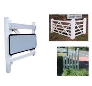 SF Recycled Plastic Village Gateway - Street Furnishings