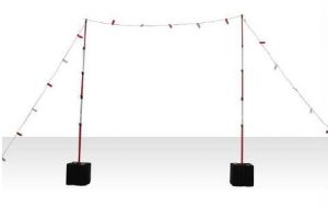 Height Restrictor Goal Posts - Street Furnishings
